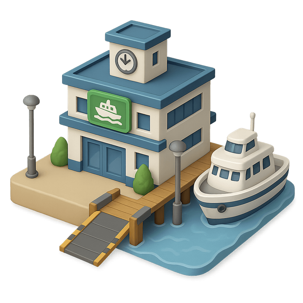 Ferry Terminal | Thiings Collection